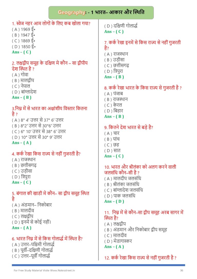 Class 9 SST MCQs PDF in Hindi – APEX CLASSES